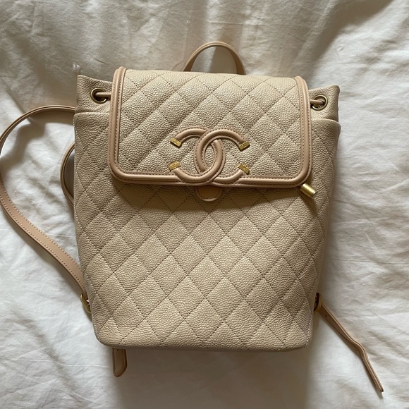 CHANEL | Bags | Chanel Quilted Backpack | Poshmark